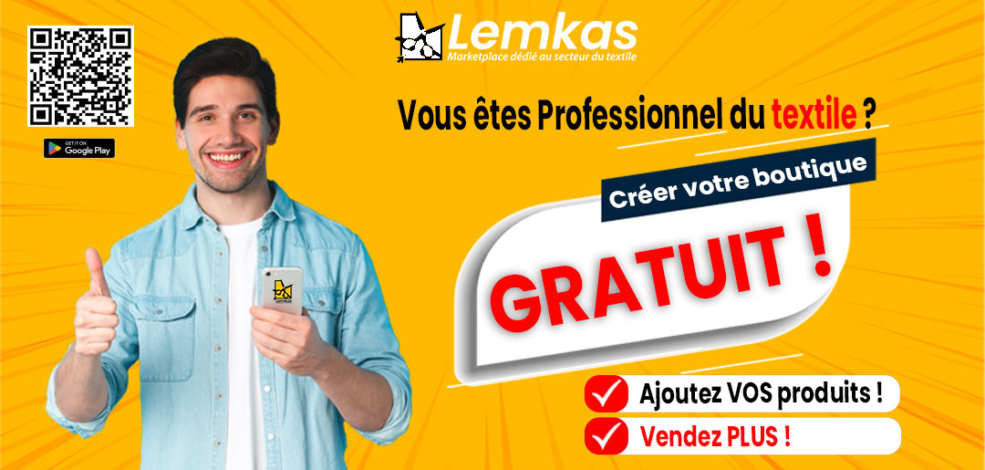 Marketplace dédié au secteur du Textile en Algérie - Lemkas